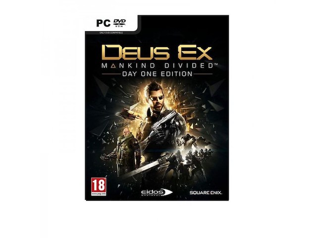 PC Deus Ex: Mankind Divided Steelbook