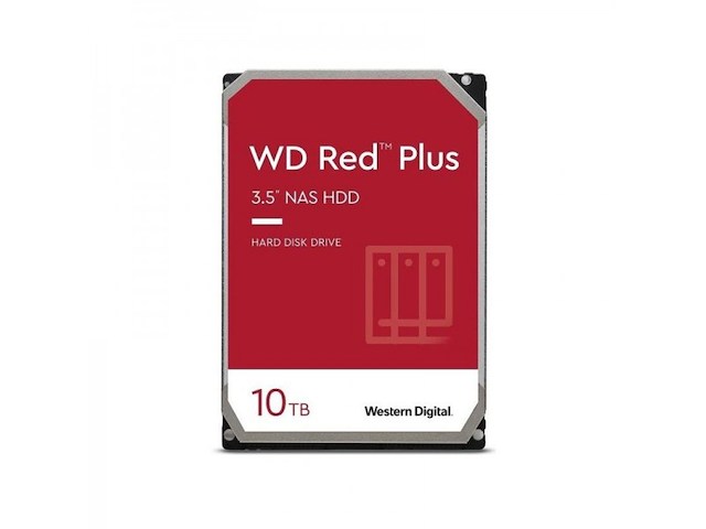 Wd 10TB 3.5` SATA III 256MB 7200rpm WD101EFBX Red Plus