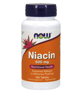 Now Niacin 500mg
500mg 100kap.