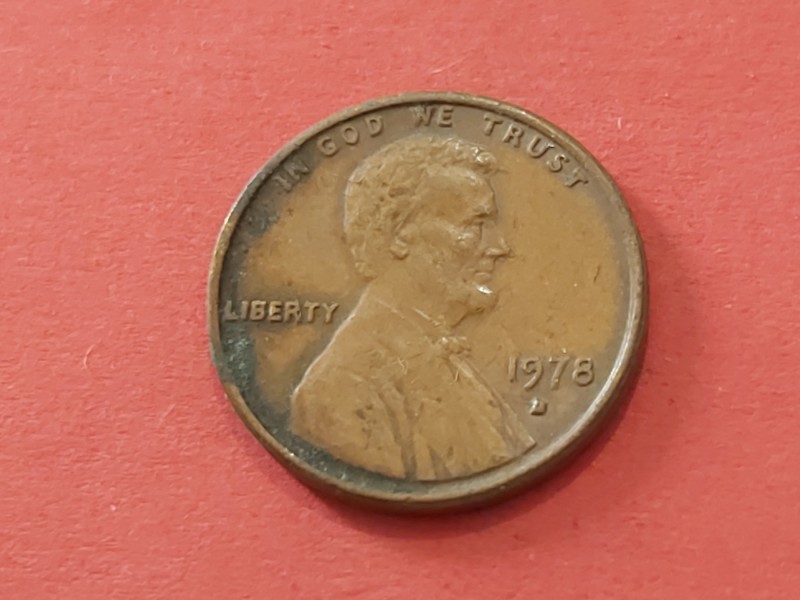 USA - 1 cent 1978 god D