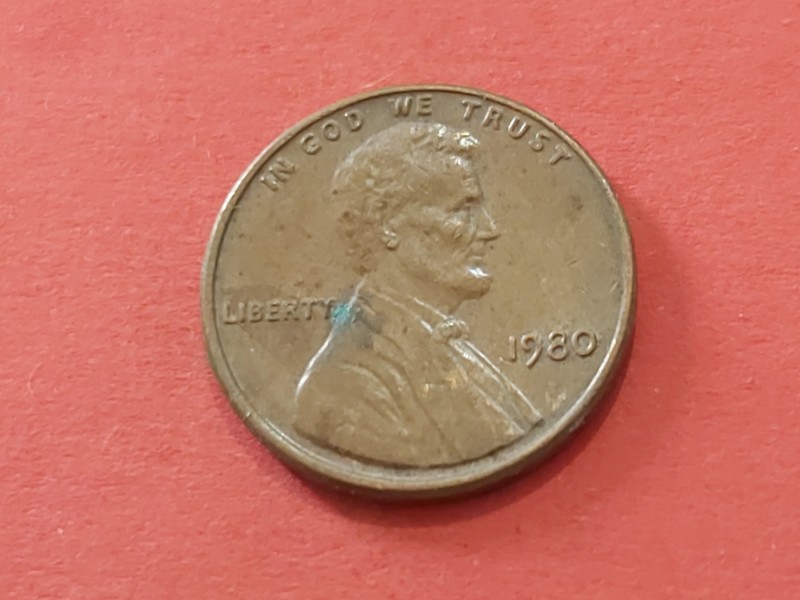 USA - 1 cent 1980 god