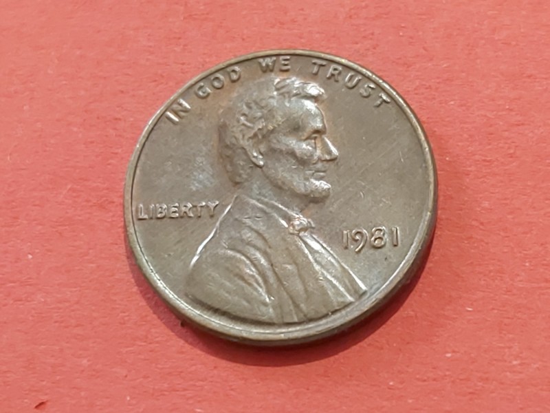 USA - 1 cent 1981 god