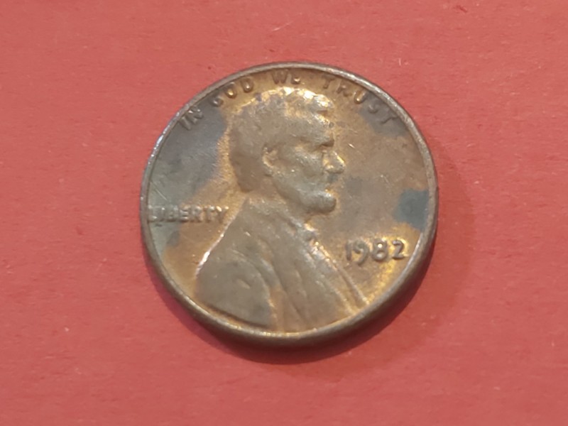 USA - 1 cent 1982 god