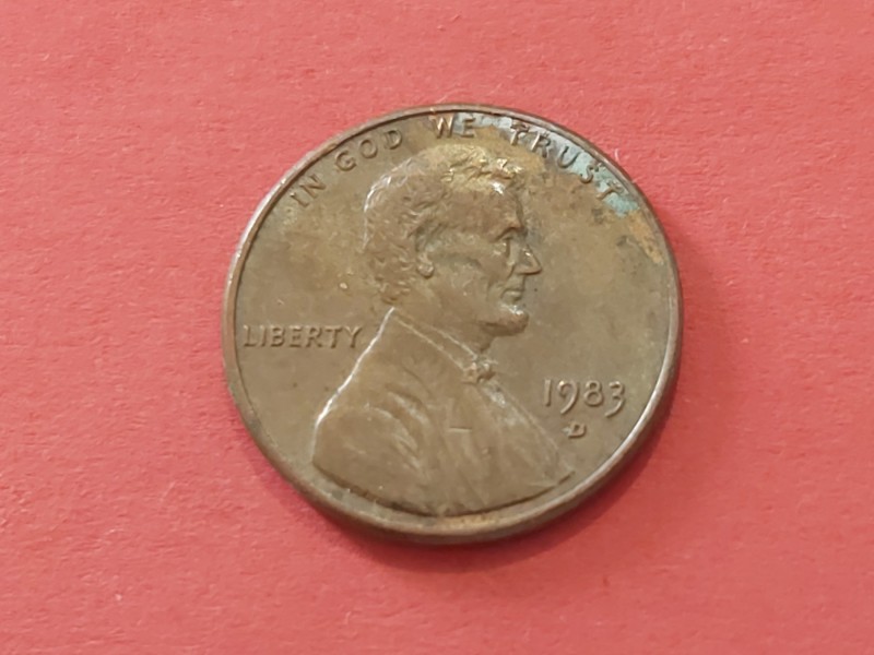 USA - 1 cent 1983 god D