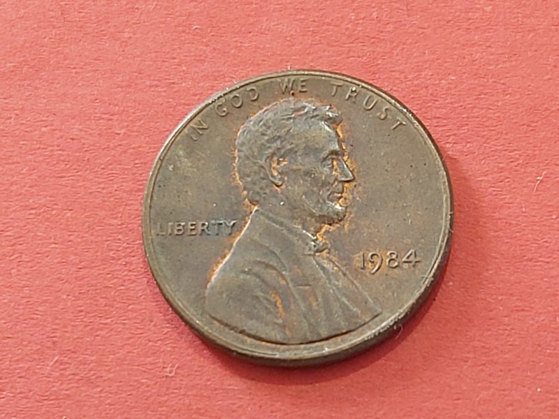 USA - 1 cent 1984 god