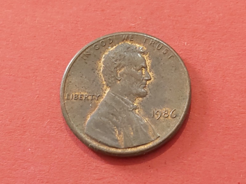 USA - 1 cent 1986 god