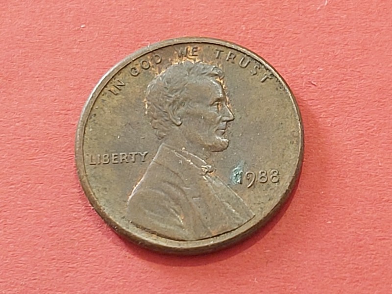 USA - 1 cent 1988 god