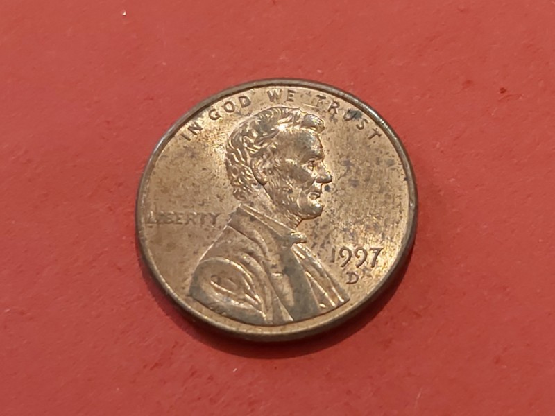 USA - 1 cent 1997 god D