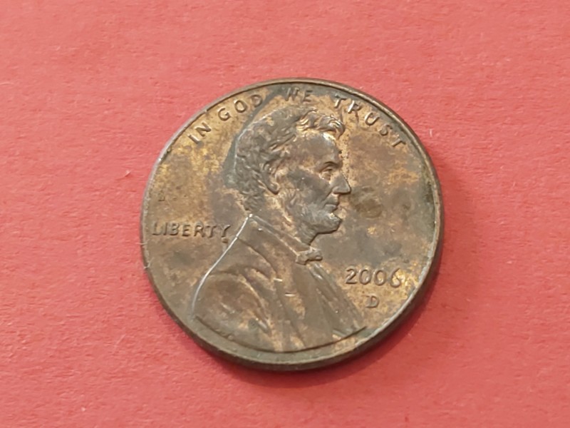 USA - 1 cent 2006 god D