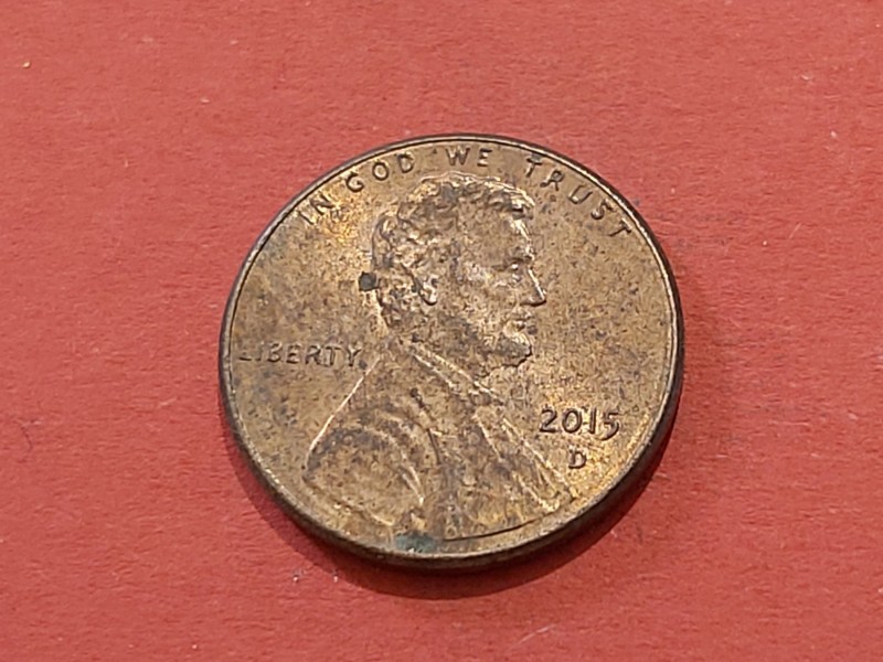 USA - 1 cent 2015 god D