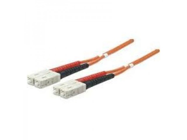 Intellinet Fiber Optic, MM, SC/SC, 50/125, OM2, 5m, Orange