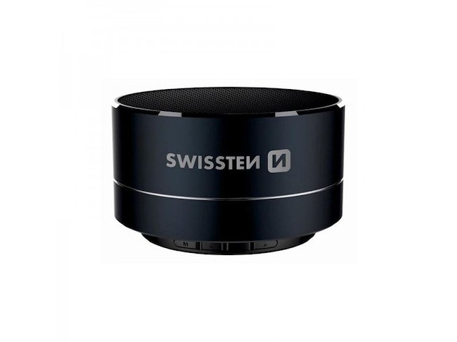 Swissten Bluetooth zvučnik i-METAL crni