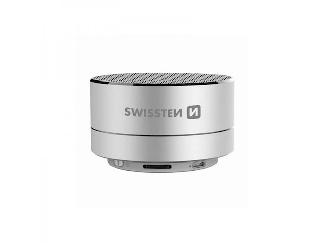 Swissten Bluetooth zvucnik i-METAL srebrni