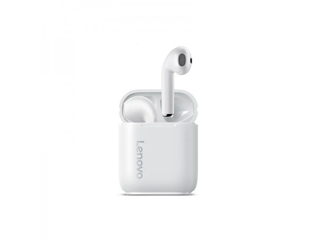 Bluetooth slusalice Lenovo LP2 Airpods bele