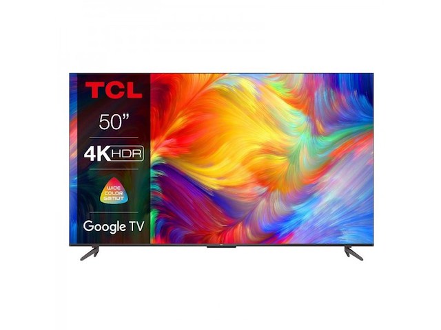 Televizor TCL 50P735/LED/50`/4K HDR/60Hz/GoogleTV/crna