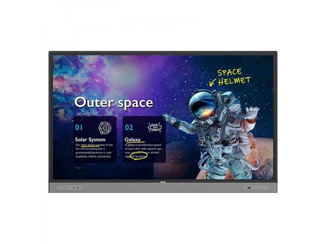 Benq 75` RE7503 Interactive Flat Panel crni