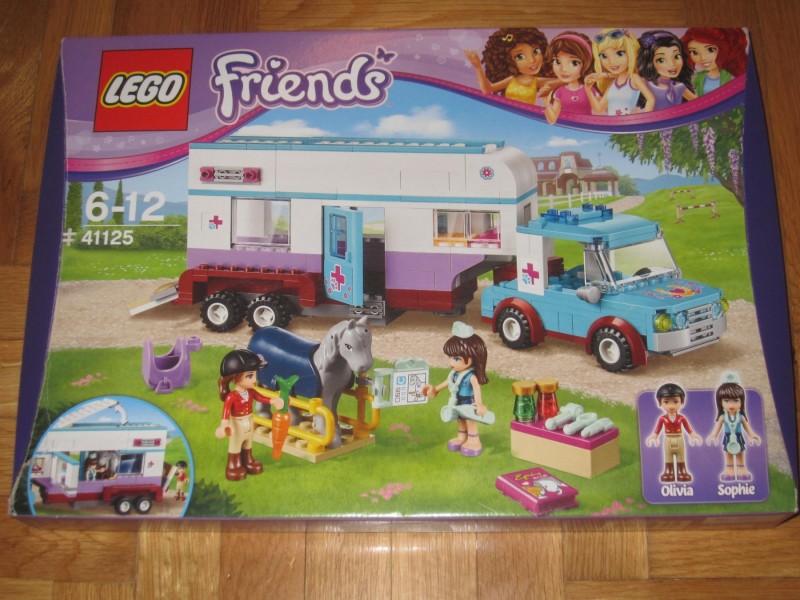 LEGO Friends 41125 Horse Vet Trailer