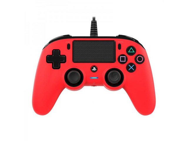 Nacon PS4 Wired Compact Controller Red