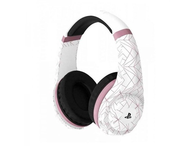 PS4 Rose Gold Edition Stereo Gaming Headset - Abstract White