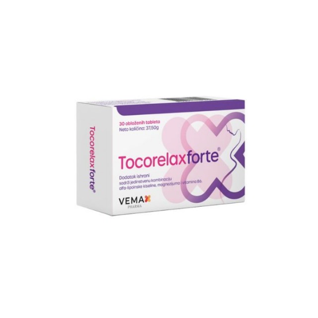 TOCORELAX FORTE tablete, 30kom