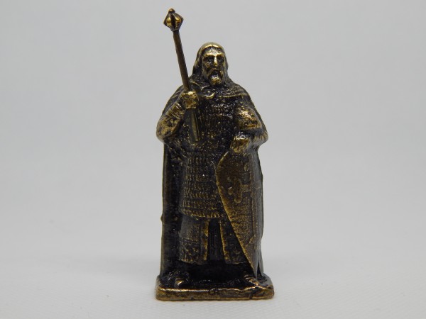 Suvenir FIGURA, metal, 58 mm, veliki župan Stefan Nemanja