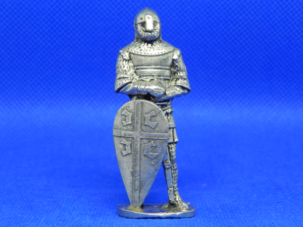 Suvenir FIGURA, metal, 58 mm, srpski srednjevekovni vitez XIII vek