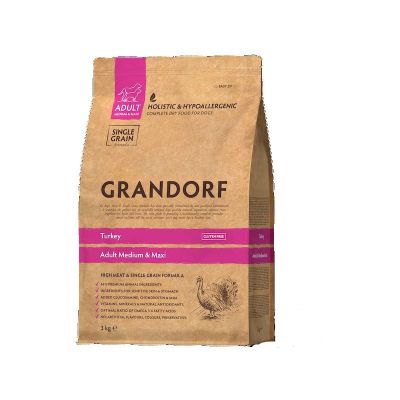 Grandorf Dog Adult Medium & Maxi Breed Ćuretina 3kg