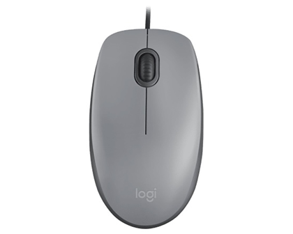 LOGITECH M110 Silent Optical sivi miš