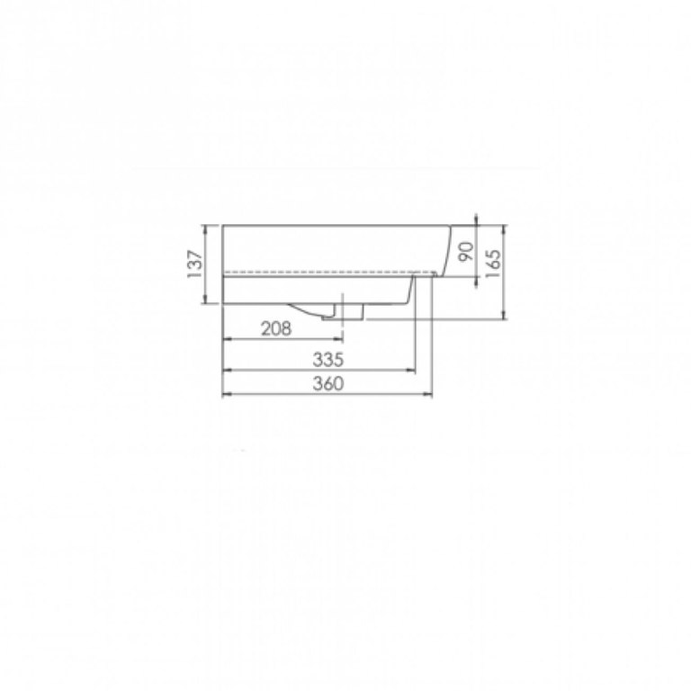 LAVABO 50X40 DURU 35000 U