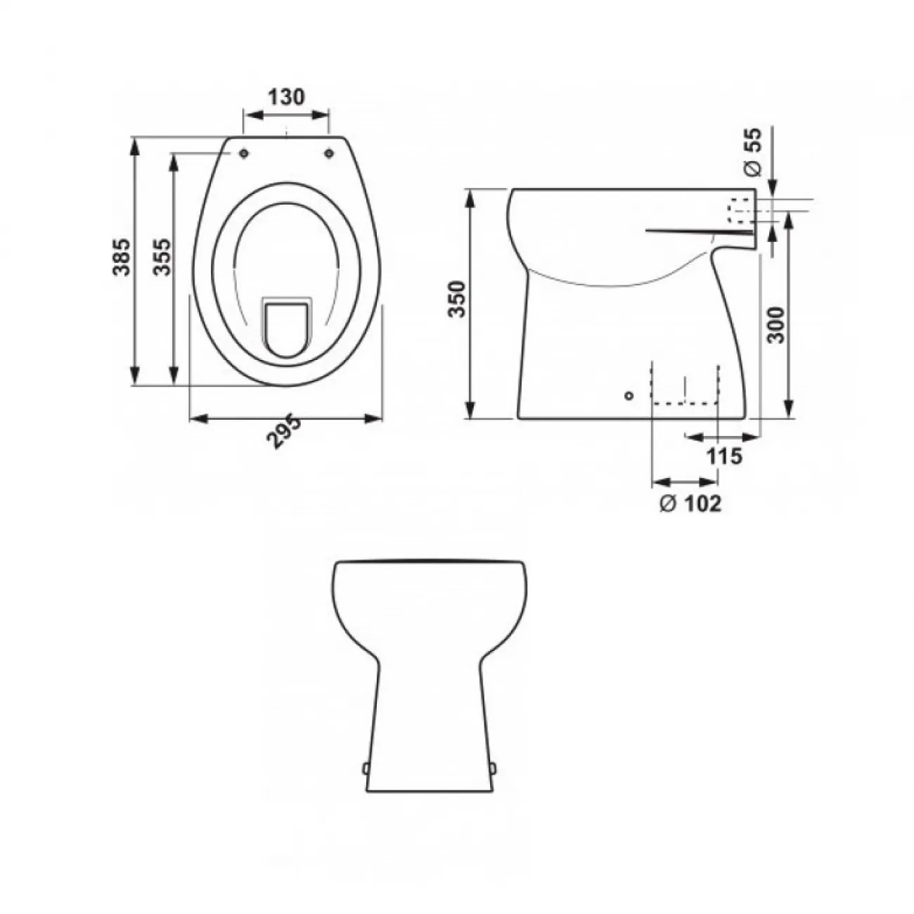 WC ŠOLJA JIKA BABY BALTIK