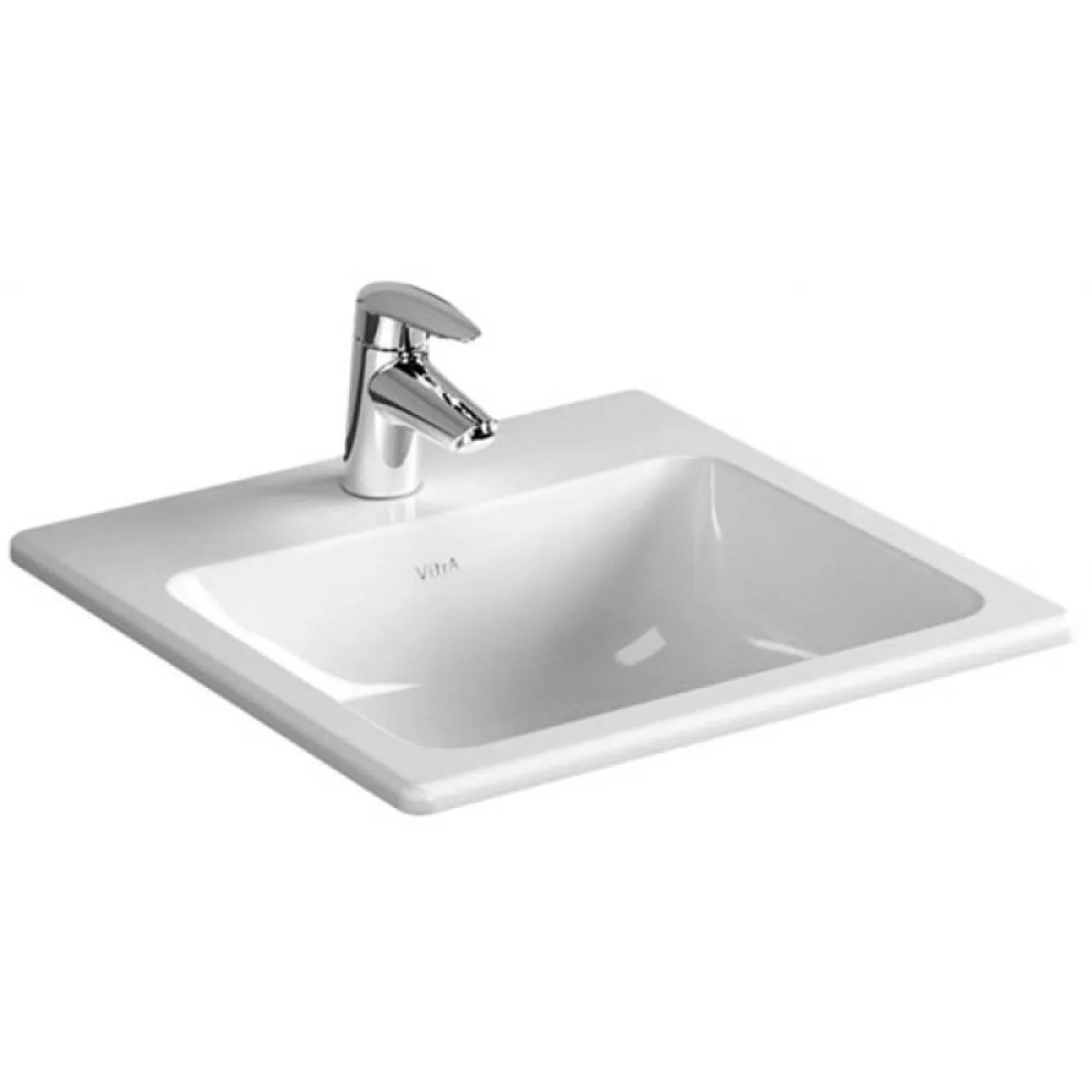 LAVABO 55x45 VITRA S20 NADGRADNI