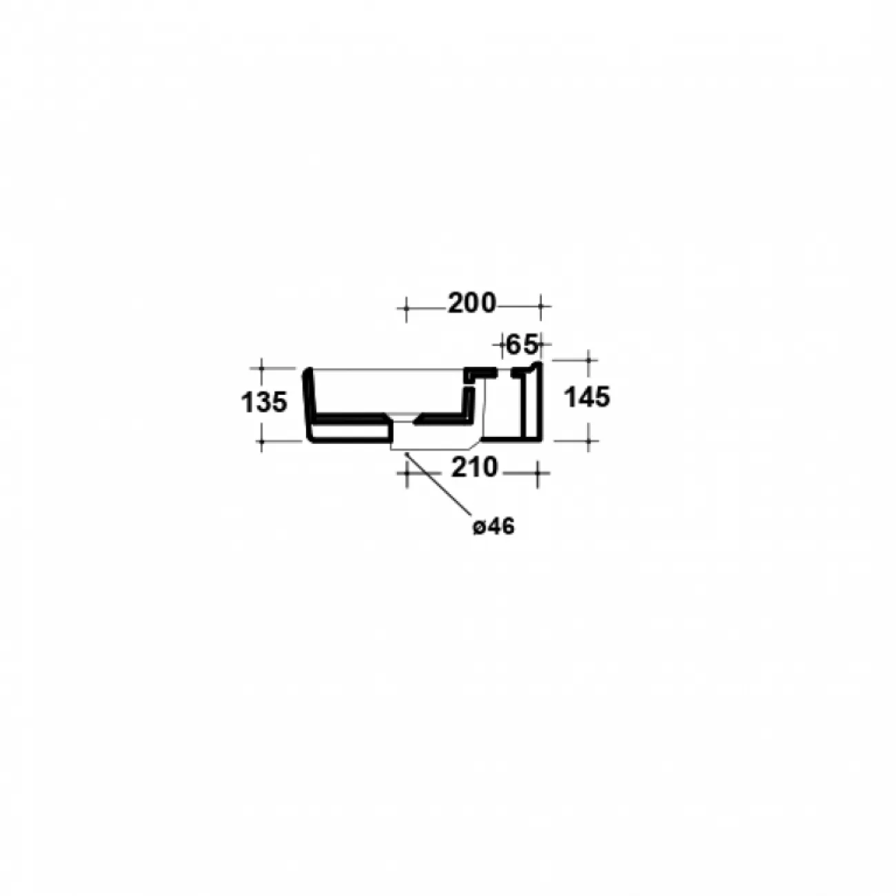 LAVABO 50x43 OLYMPIA SYNTHESIS