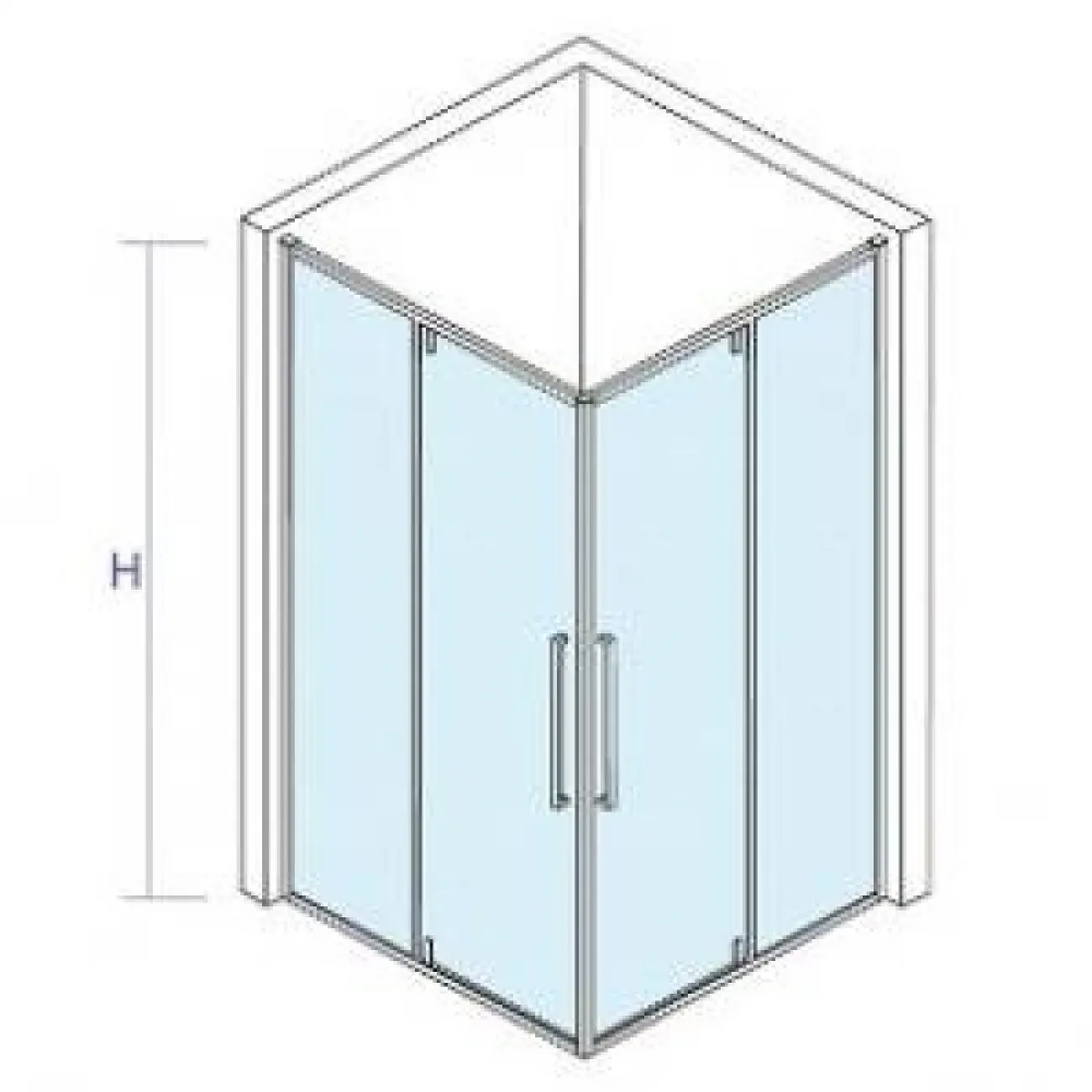 KABINA 80X80 6 C-02-6180