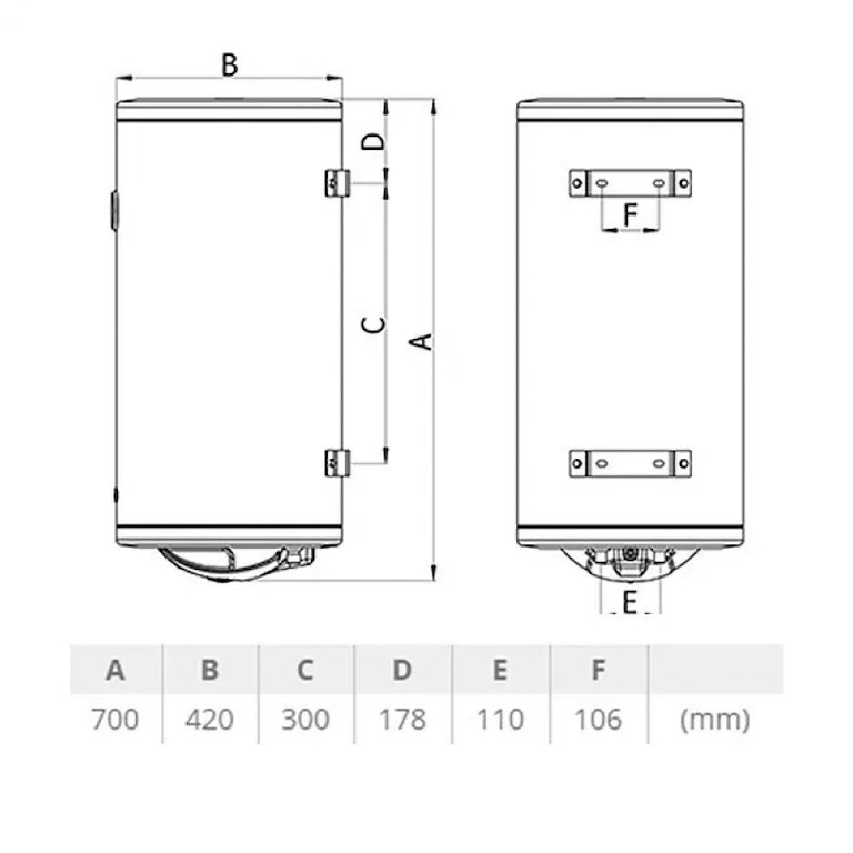 TERMORAD KLASIK 60L BTCR