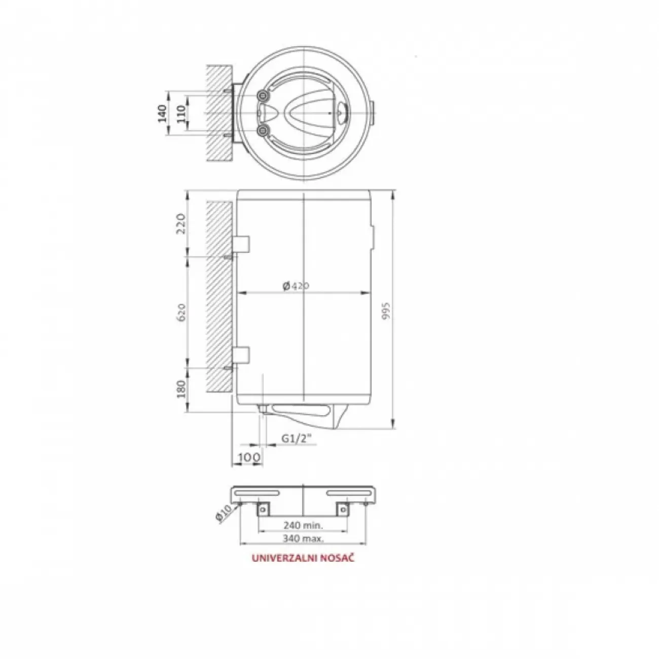 ELIT PROHROM TALAS M 80L