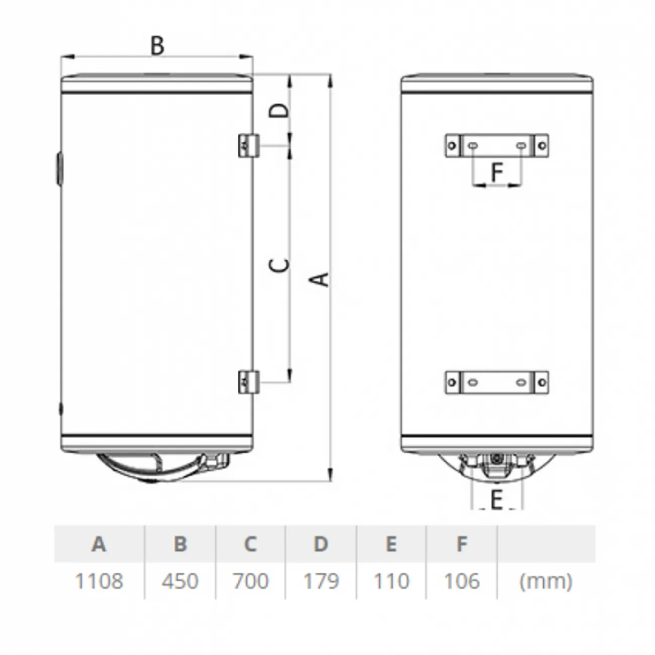 TERMORAD KLASIK 120L BTCR