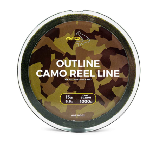 AVID OUTLINE CAMO REEL LINE 1000M