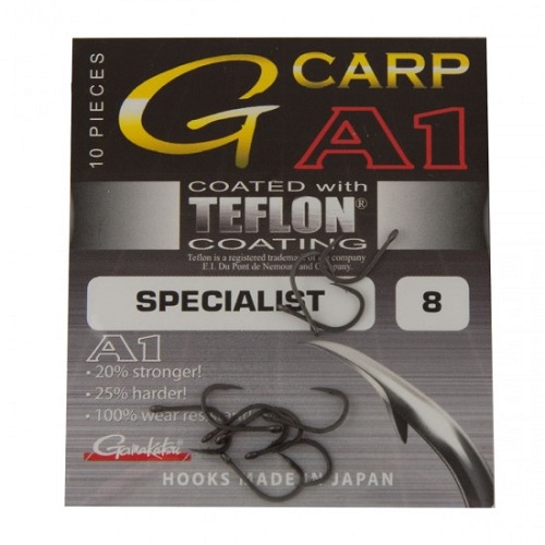 Gamakatsu G-Carp A1 Teflon Specialist 4 udica