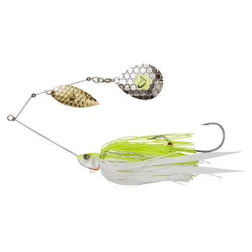 Savage Gear Da Bush Spinner Bait Yellow White Silver 14cm 21gr