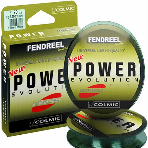 Colmic Fendreel Power evolution 0.18mm 200m najlon