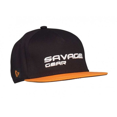 Savage Gear Flat Peak 3D Black kačket
