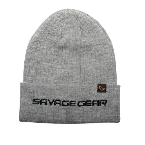 Savage Gear Fold Up Beanie Light Grey kapa