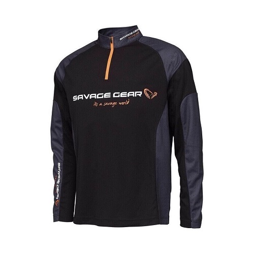 Savage Gear Tournament Dugi Rukavi Black Ink M dres