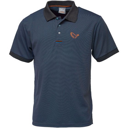 Savage Gear Polo Simply Ombre Blue M majica