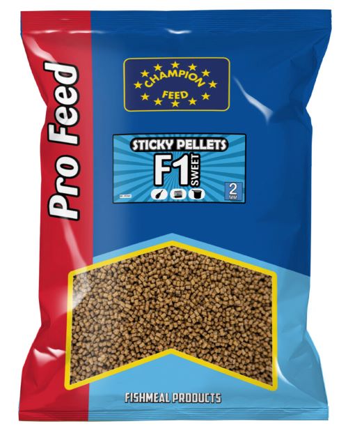 Champion Feed Sticky Pellets F1 Sweet 2mm pelet