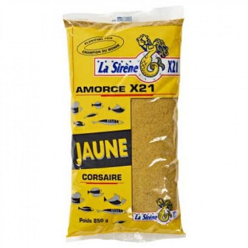 La Sirene Amorce X21 Jaune 850gr primama