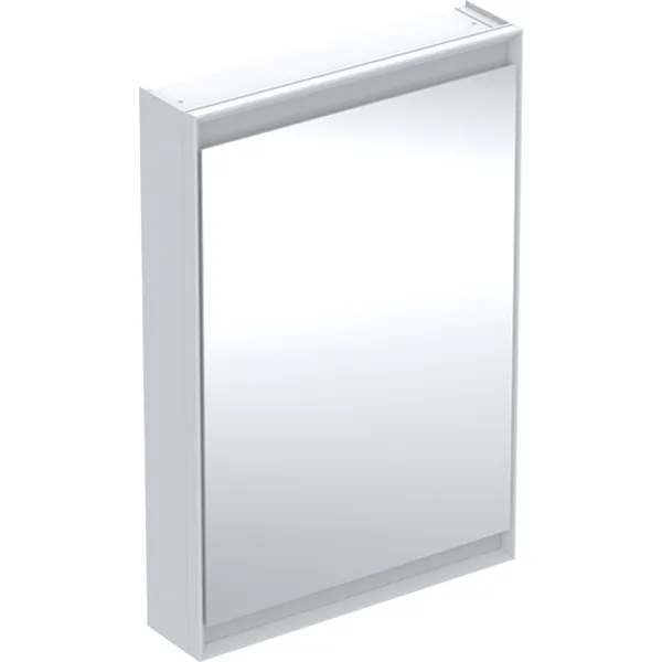 Geberit ONE element sa ogledalom sa ComfortLight osvetljenjem i jednim vratima, predzidna montaža, visina 90 cm