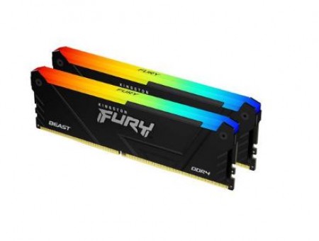 KINGSTON DDR4 32GB (2x16GB kit) PC3200 KF432C16BB2AK2/32 Fury Beast RGB