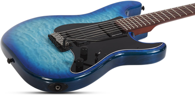 Schecter Traditional Pro Transparent Purple Burst električna gitara