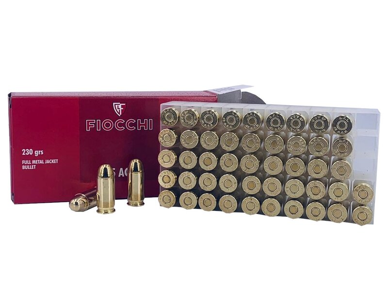 Metakl Fiocchi 45 ACP FMJ 14.9g